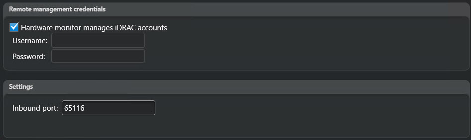 Configuration de l'entité de surveillance de matériel Streamvault